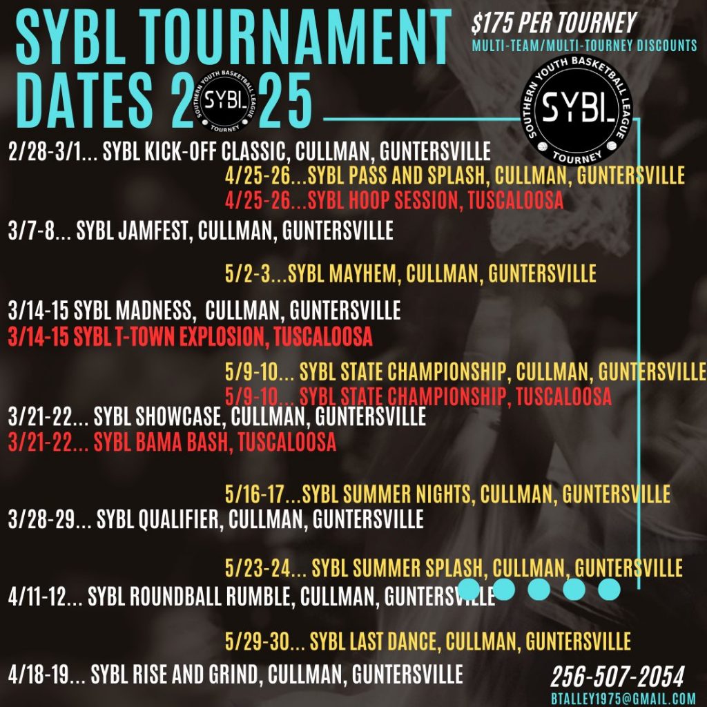 SYBL Tourney - Southern Youth Basketball League